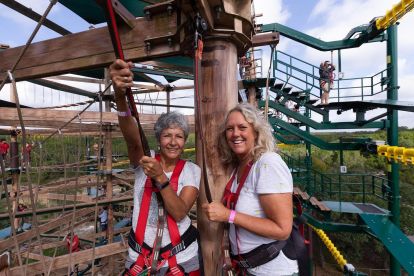 Natural Bridge Caverns - Twisted Trails Adventure Course - Texas